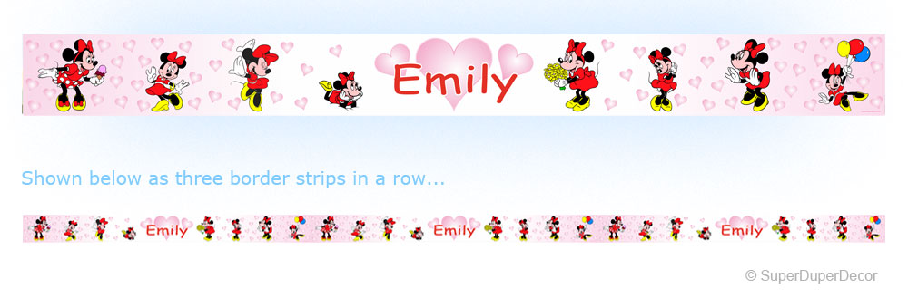 Minnie Mouse wallpaper border - Imagui